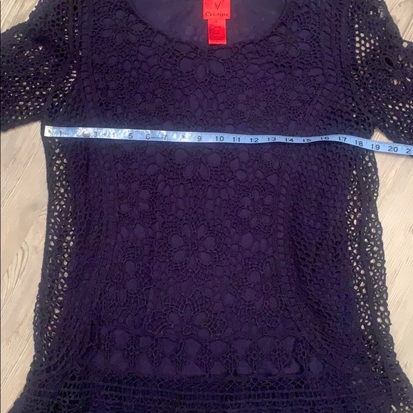 V Cristina | Dresses | V Cristina Crochet Boho Tunic Dress | Poshmark